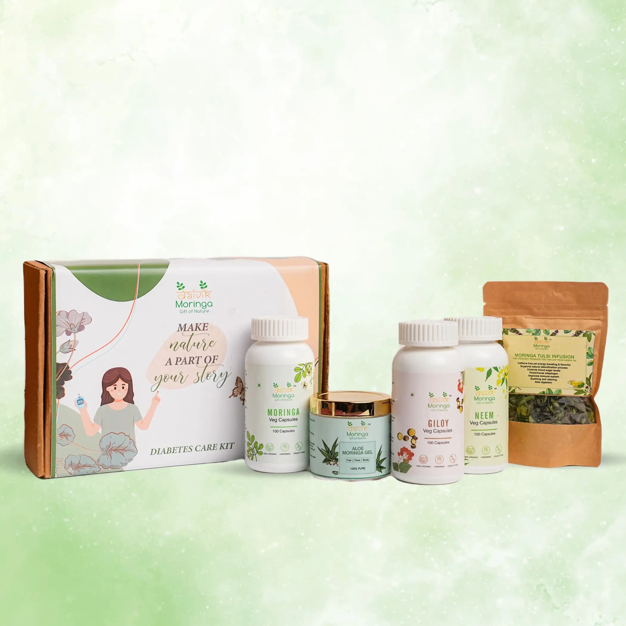 Diabetes Care Kit – Daivik Moringa Store